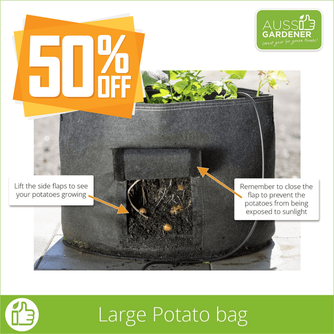 Potato Grow Bags - Reusable Heavy-Duty Grow Bags for Potatoes — Aussie ...