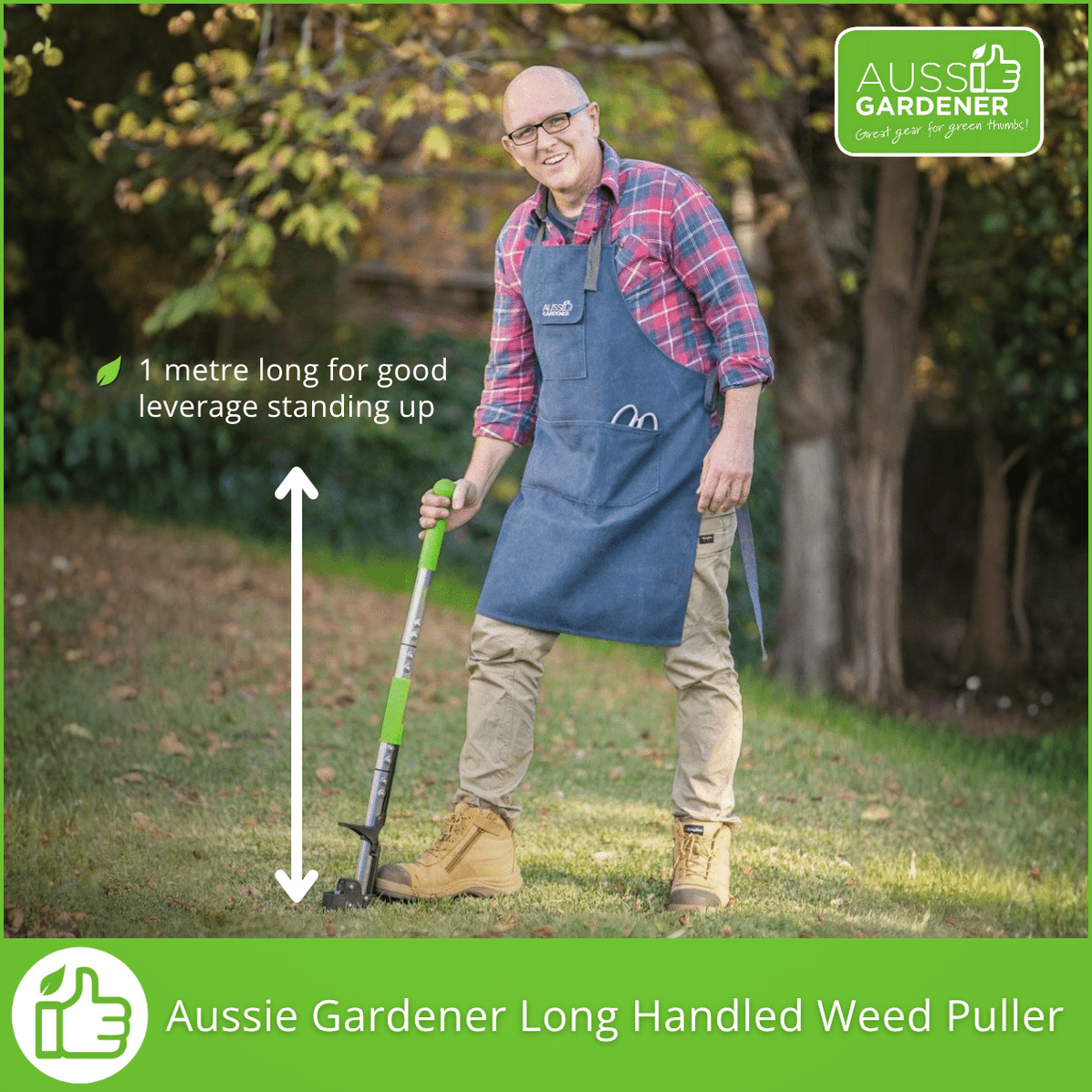 Long Handled Weed Puller - Aussie Gardener