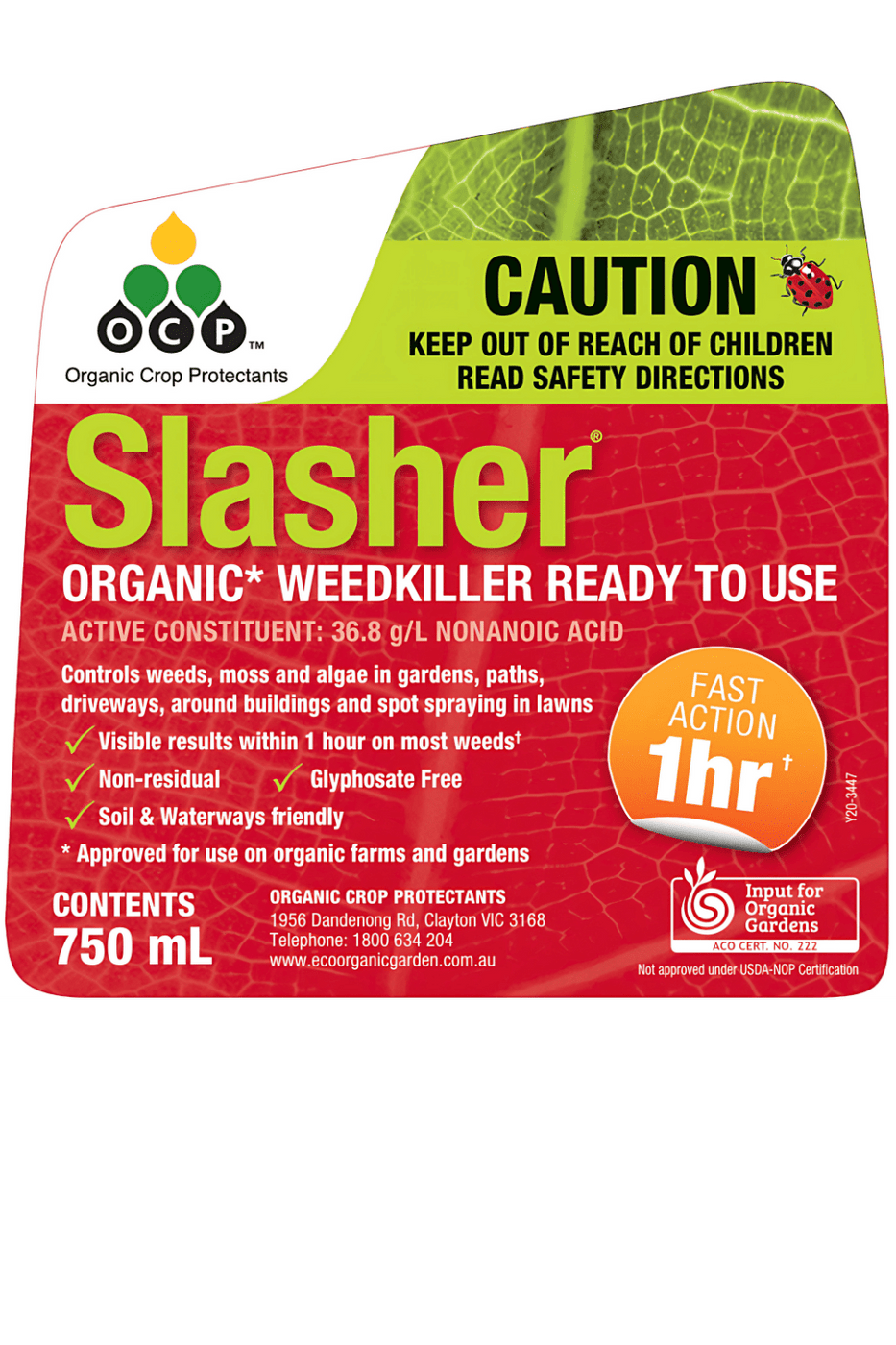 OCP Slasher Organic Weedkiller | Aussie Gardener