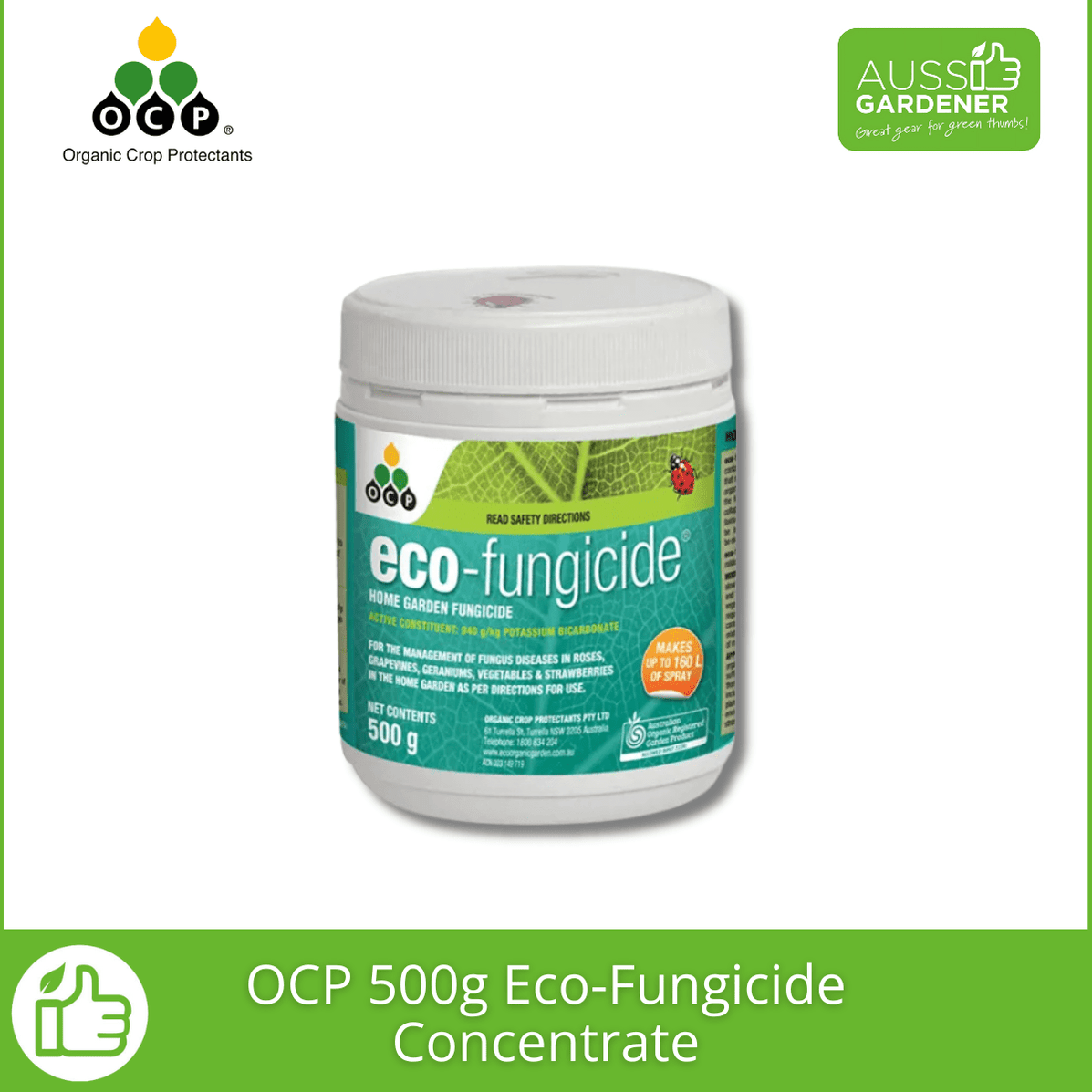 OCP Organic Eco-Fungicide 500g & 750ml | Aussie Gardener