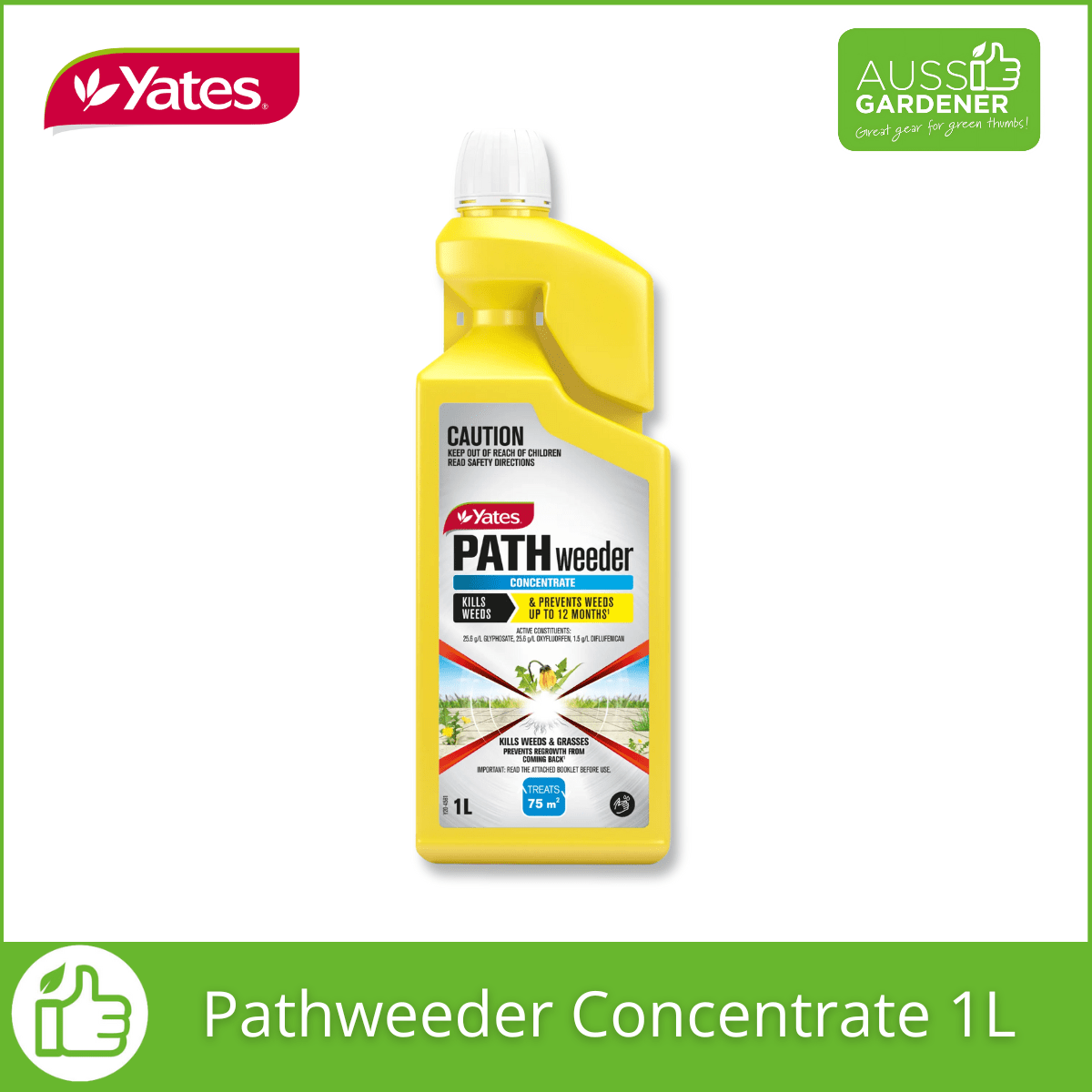 Yates Pathweeder Concentrate 1L | Aussie Gardener