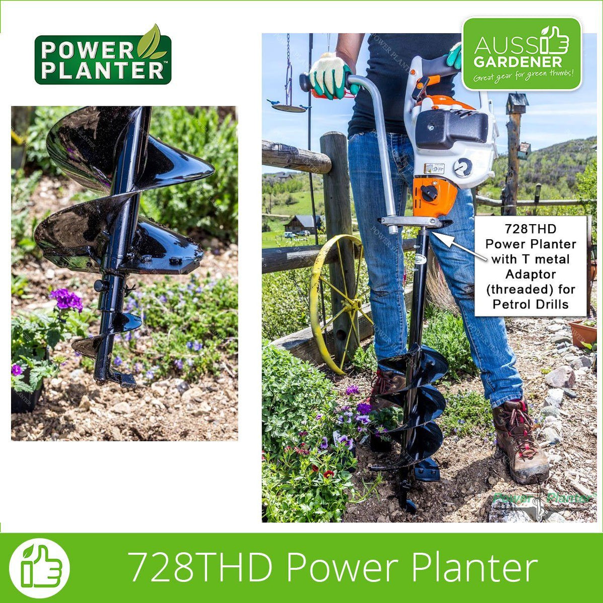 Power Planter 728THD (Genuine USA made) — Aussie Gardener