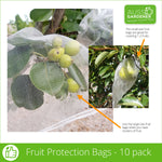 Fruit Protection Bags - Non-Toxic & Breathable Fruit Bags for Trees ...