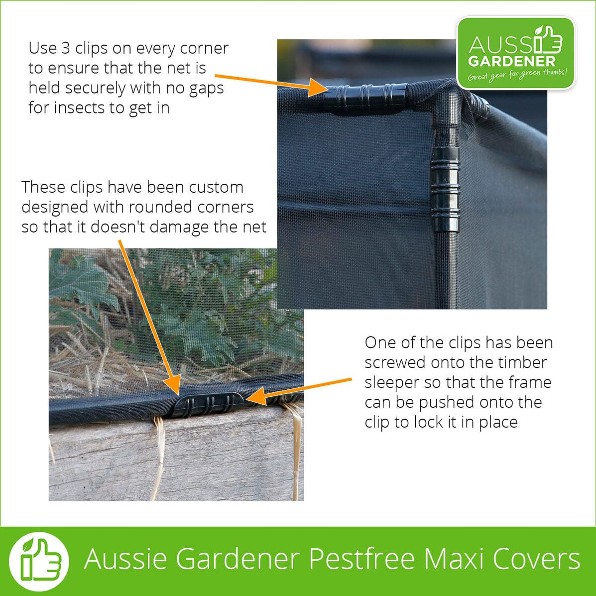 Pest Free Maxi Cover 1m Cube | Aussie Gardener