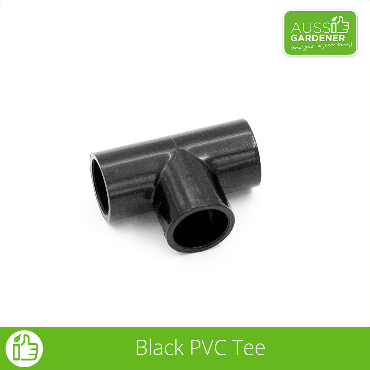 PestFree Parts Black PVC Tee - Strong & Durable PVC Fittings — Aussie ...
