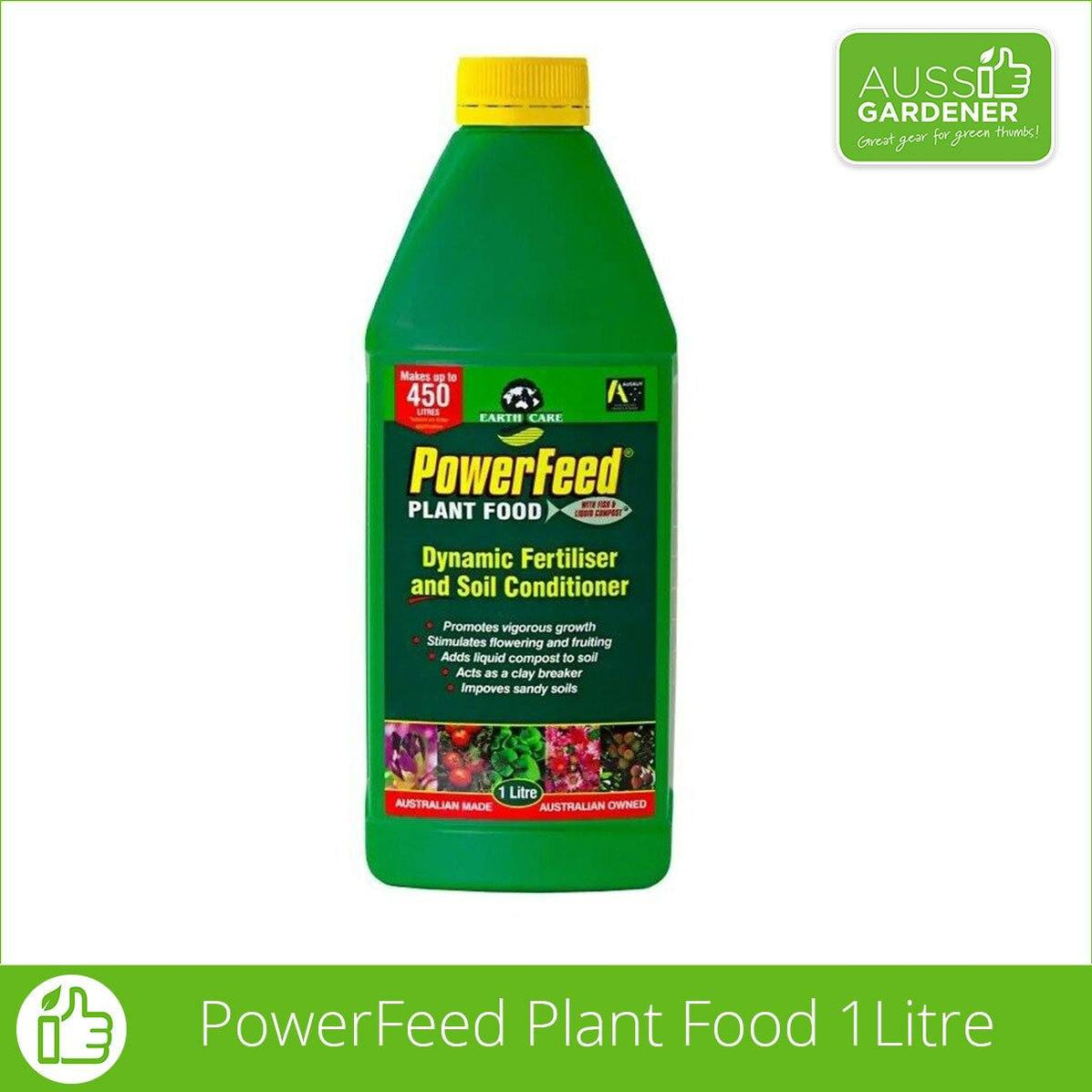 PowerFeed Organic Fertiliser Concentrate 1L | Aussie Gardener